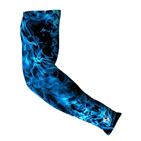 Single Arm Shield | Blue Flames